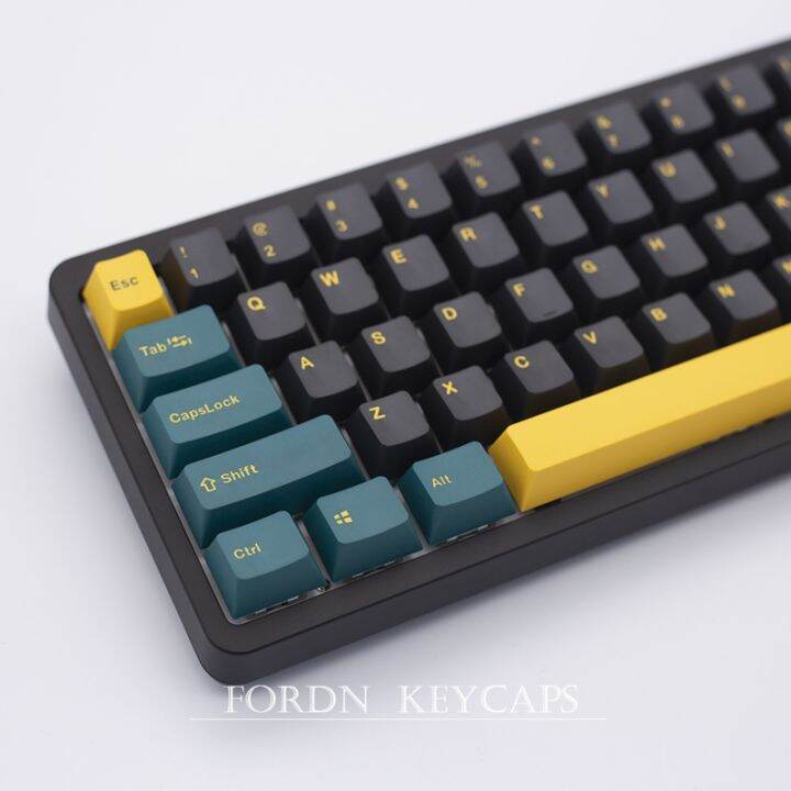 Thick PBT Bi-Color Injection Keycaps OEM Profile Mechanical Keyboard ...