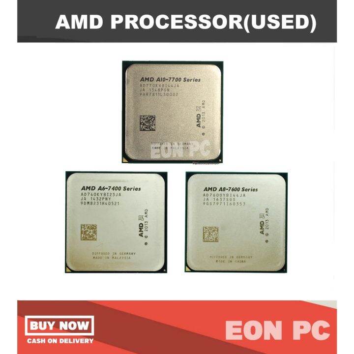 AMD PROCESSOR A6/A8/A10/ATHLON/FX Series | Lazada PH