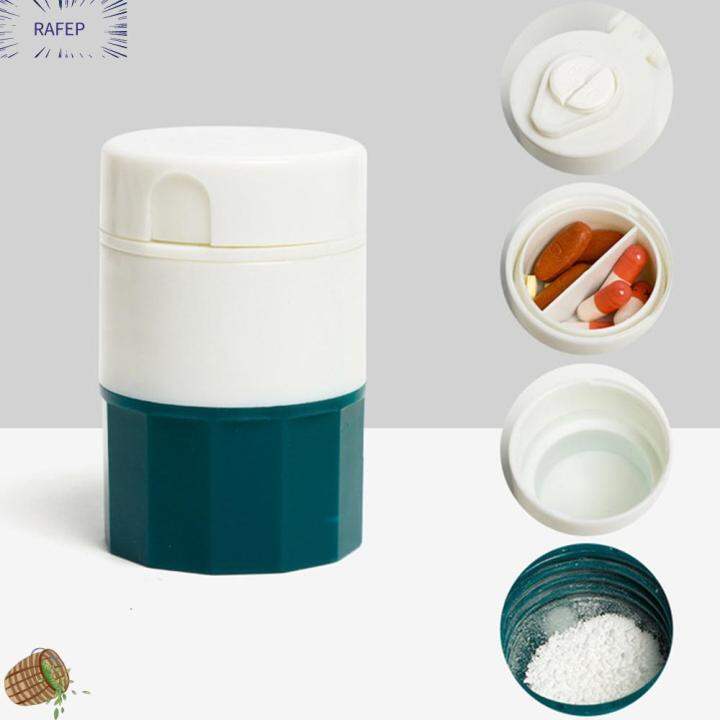 RAFEP Green and Pink for Vitamins Tablets 3 in 1 Tablets Cutter ...