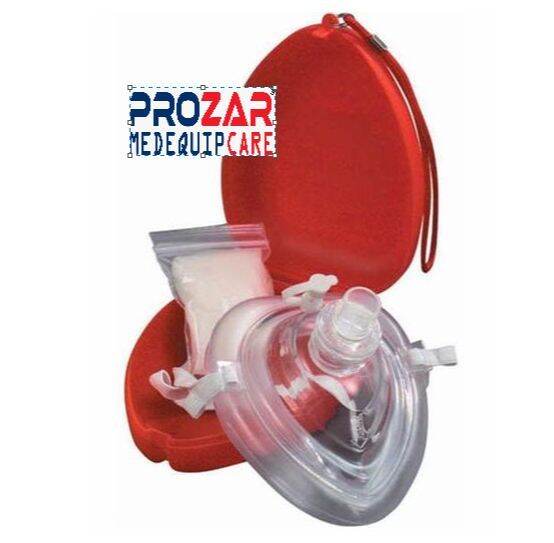 CPR MASK Pocket Mask (Resuscitator Rescue) for first aid emergency ...