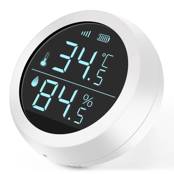 Tuya ZigBee Smart Remote Monitoring Wireless Temperature and Humidity ...