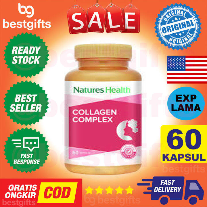NATURE'S NATURES NATURE HEALTH COLLAGEN COMPLEX COLAGEN KOLAGEN ...