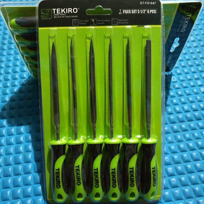TEKIRO FILES SET 6 PCS 5,5 inch Tekiro KIKIR SET 6 PCS 5 in GT-FS1847 ...