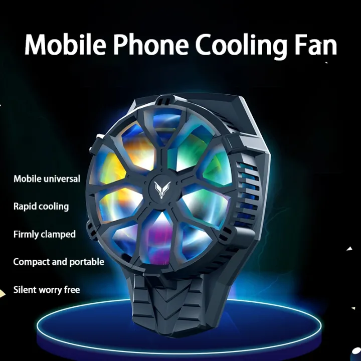 【hot】 Portable Mobile Phone Radiator Phone Cooling Fan Dissipate Heat ...