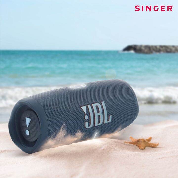 ลำโพงบลูทูธ JBL รุ่น Charge 5 มี 3สี (สีดำ, สีเทา, สีฟ้า) by Singer ...