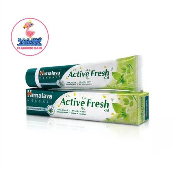 Himalaya active fresh herbal toothpaste 100 g หิมาลายา ยาสีฟันสมุนไพร ...