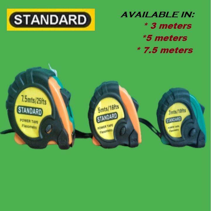 STANDARD Tape Measure Heavy Duty | Lazada PH