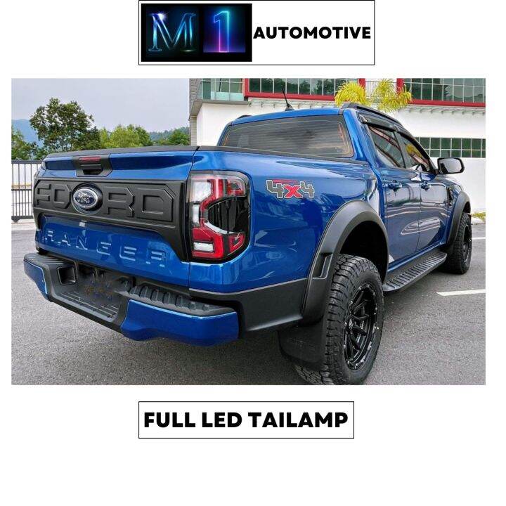 Raptor Style Tailamp Full LED Tailamp with For Next-Gen Ford Ranger T9 ...