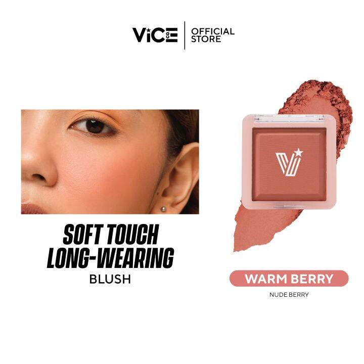 Vice Cosmetics Aura Blush Mood - Warm Berry | Lazada PH
