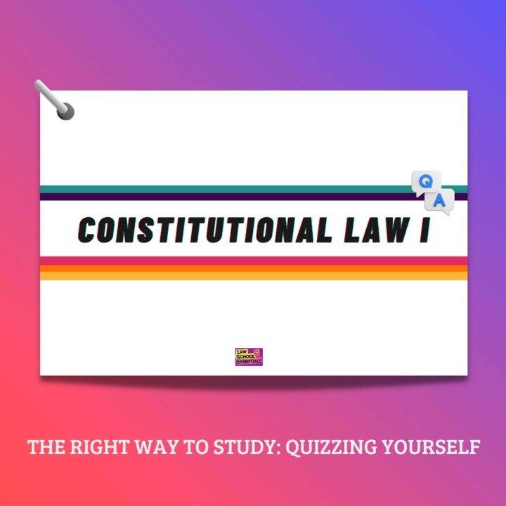 Constitutional Law I (Quiz Cards Reviewer) | Lazada PH