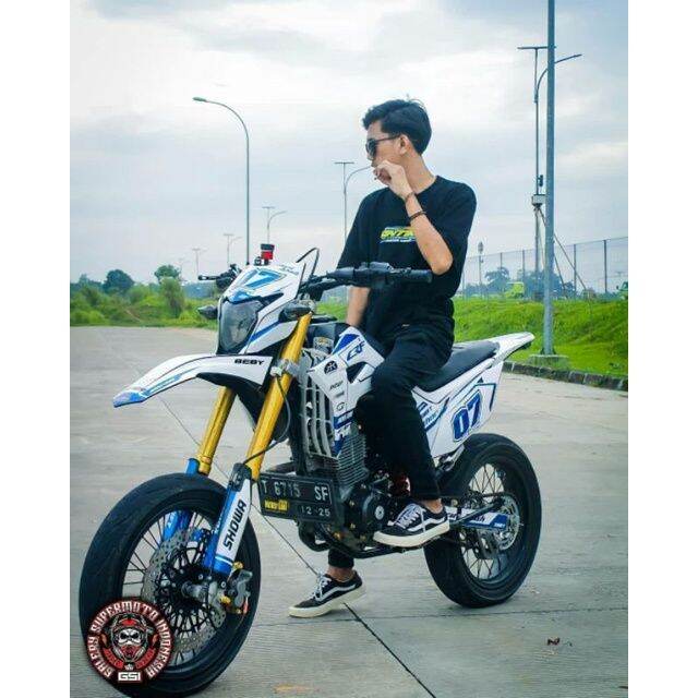 DECAL STIKER MOTOR KLX bebas request nama atau gambar | Lazada Indonesia