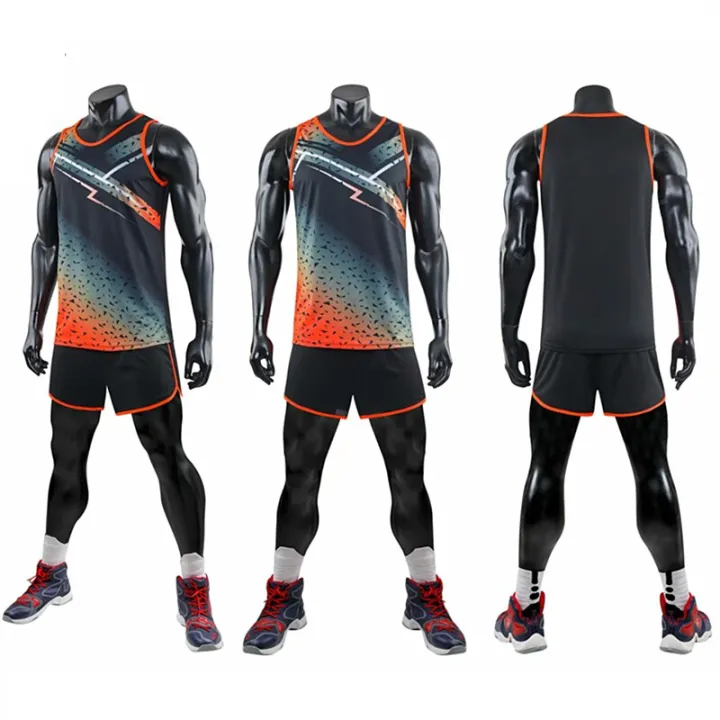Men Kids Running Sets Track and field Competition Sportswear Women ...
