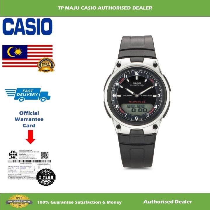[PRE-ORDER] CASIO AW-80 Analog Digital Watch 50M Water Resistant ...