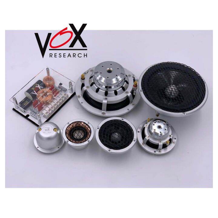Vox Research Carbon Series 3-Way Component Speaker FullKit 6.5 inch ...