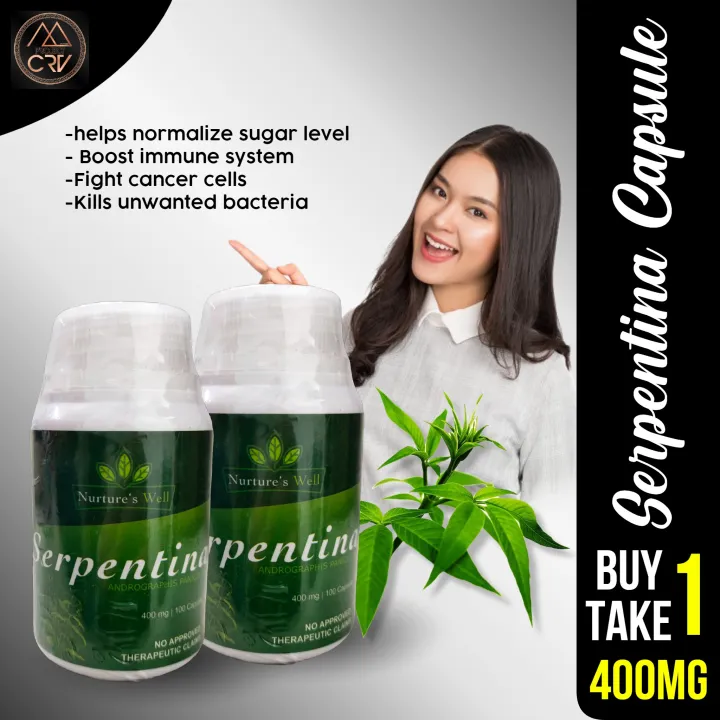 Buy 1 Take 1 Original Serpentina Capsule | Nurture's Well | 100 ...