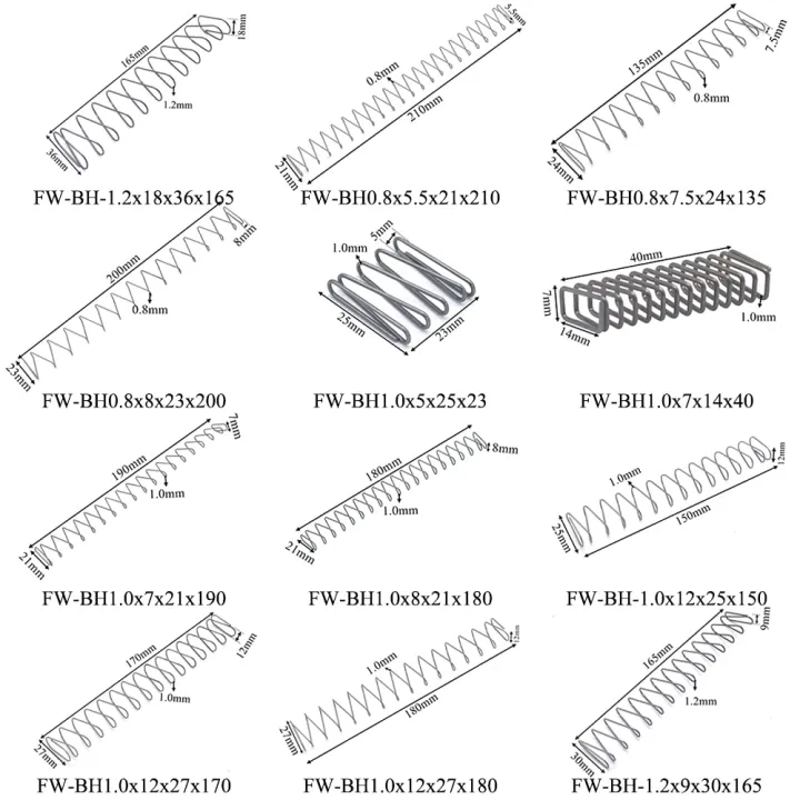 FUMAO Custom Rectangular Compression Spring Magazine Spring For Hunting ...