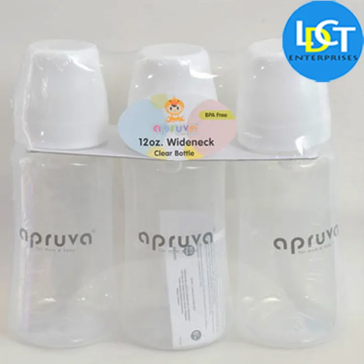 Apruva CD-011C Wide Neck Clear Bottle 12oz, 3 count | Lazada PH Apruva CD-011C Wide Neck Clear Bottle 12oz, 3 count | Lazada PH