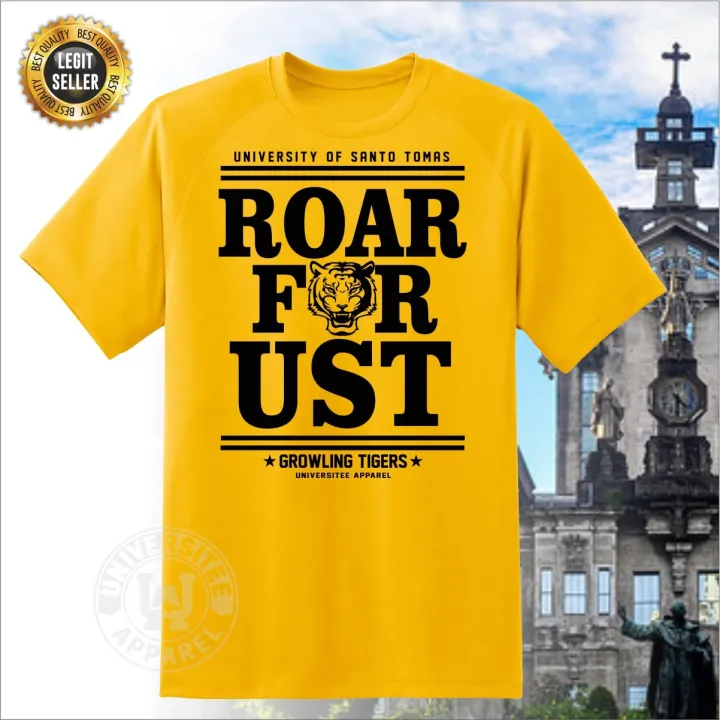 UniversiTEE Apparel University of Santo Tomas Roar for UST T shirt UAAP ...