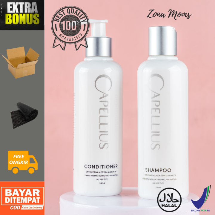 Shampoo & Kondisioner Capellius Original Sampo Ginseng Anti Rontok ...
