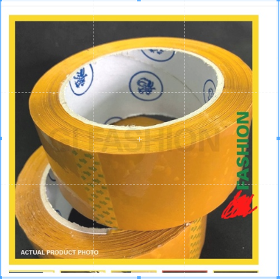 Packaging Tape Brown 100M x 2" madikit makapal packing tape DRAGONTAPE ...