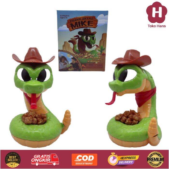 Mainan Game Prank Snake Mike 1111-260A | Lazada Indonesia