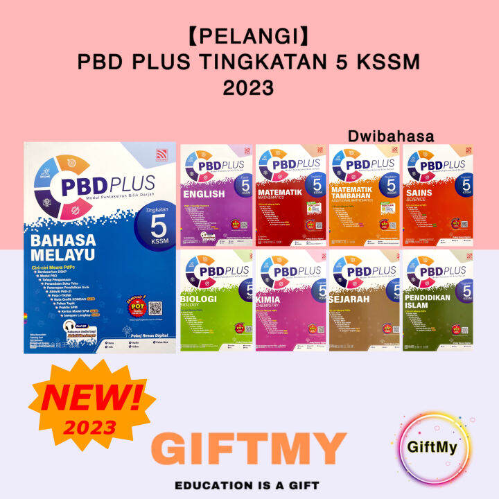 【Pelangi】PBD PLUS Tingkatan 5 UASA KSSM 2023 Modul Pentaksiran Bilik Darjah —Form 5 PBD Buku ...