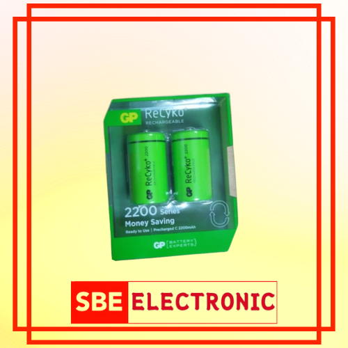 GP ReCyko+ 2200 Series 2200mAh C Size | Lazada
