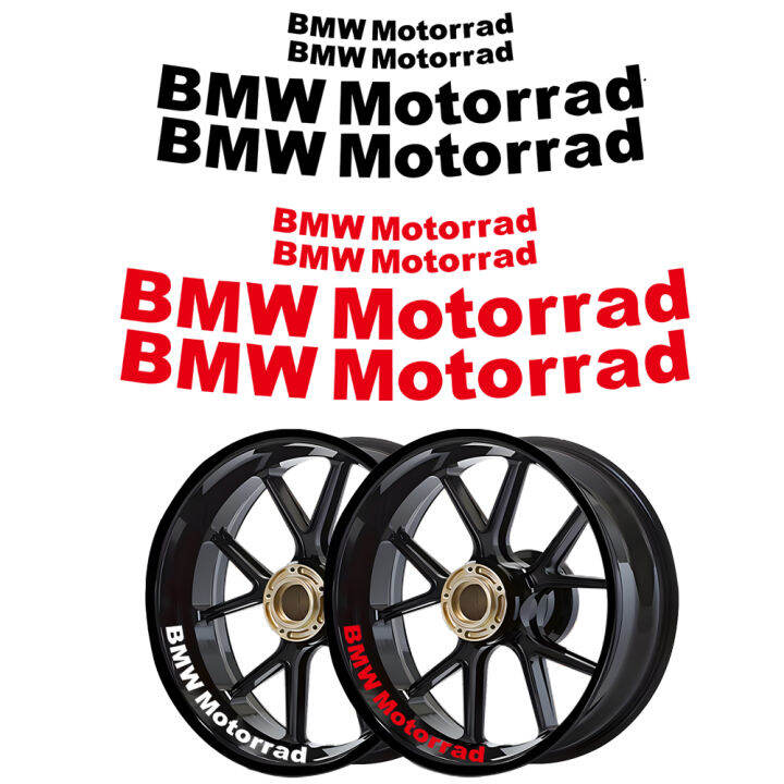 BMW Motorcycle Wheel Sticker Body Modification Sticker Reflective Rim ...