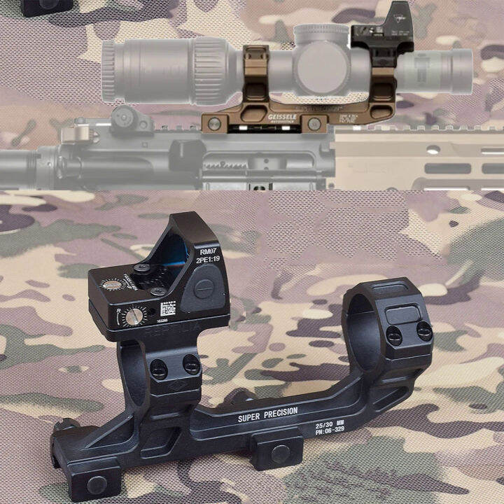 Tactical SUPER PERCISION GEISSELE AR15 Scope Mount 25.4mm 30mm Rings ...