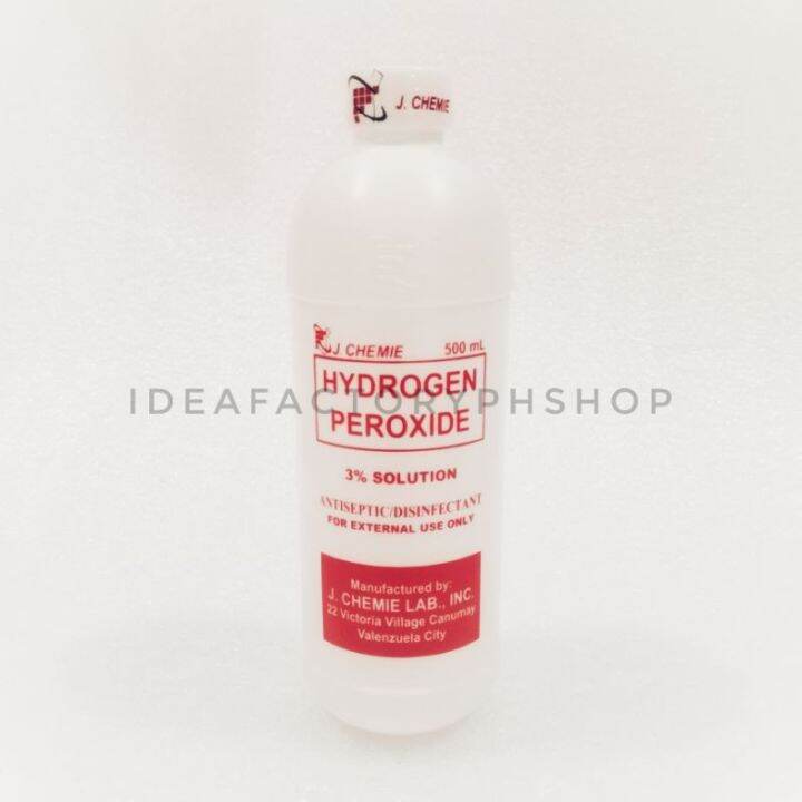Hydrogen Peroxide 500ml 3% Antiseptic Disinfectant Agua Oxinada | Lazada PH