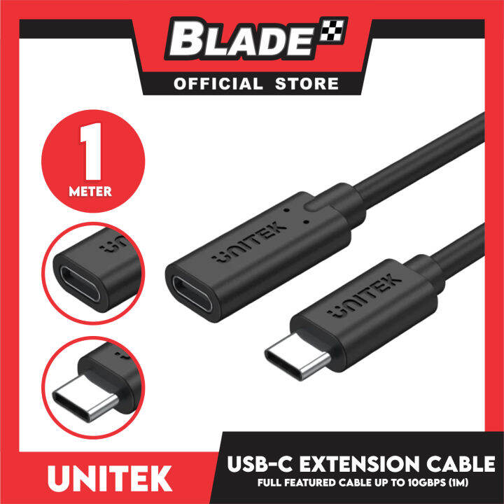 Unitek Full-Featured USB-C Extension Cable With 4K 60Hz, 100W Power Delivery And 10Gbps Data ...