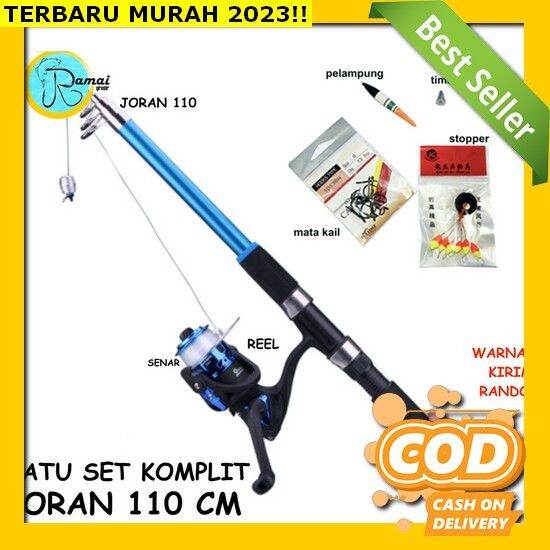 Pancing 1 Set Lengkap Kuat Satu 1Set Promo Kecil Harga Meriah Tas ...