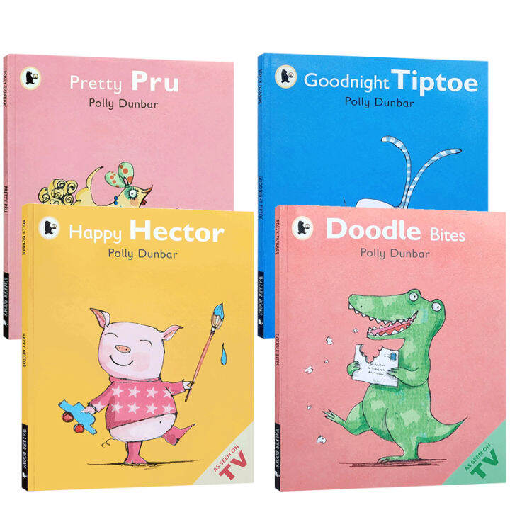 4ชิ้น Doodle Bites BBC เด็กตรัสรู้ Eq การจัดการการวาดภาพต้นฉบับภาษา ...