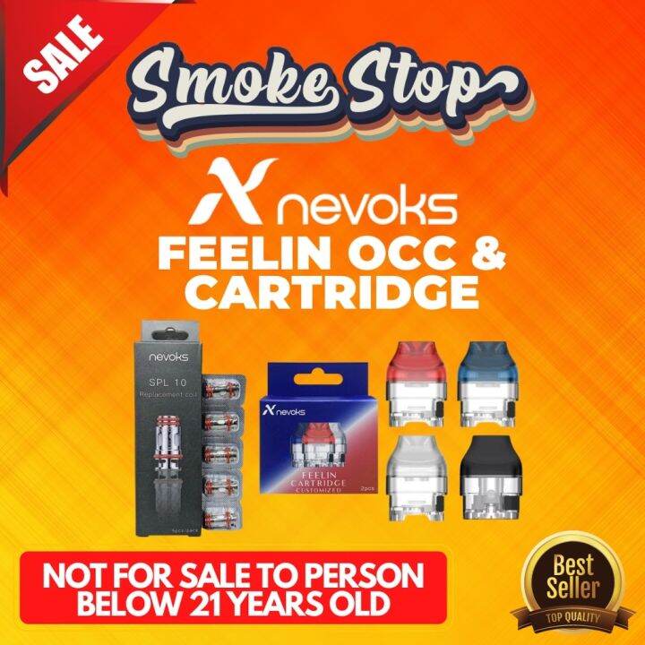 [AUTHENTIC!] Nevoks Feelin Pod OCC and Cartridge | Lazada PH