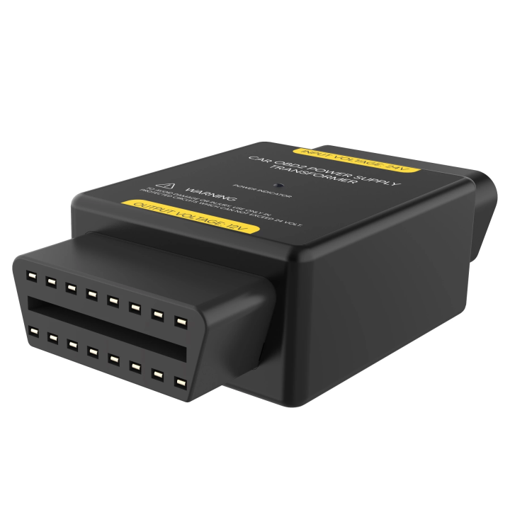 AUTOOL OBD Power Supply 24V to 12V Adapter Input Voltage 24V to Output ...