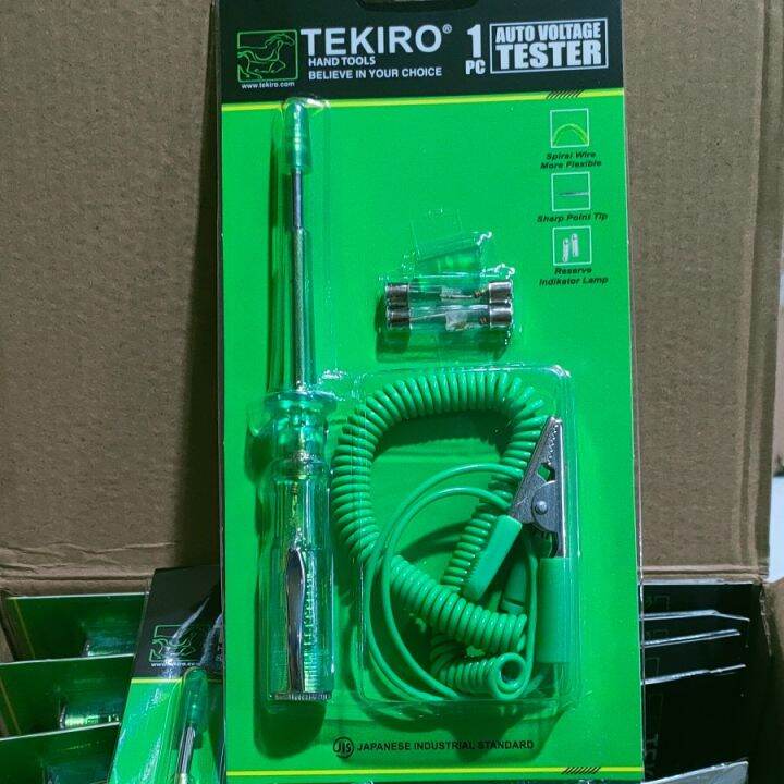 Test Pen DC TEKIRO - Tespen Acu Aki TEKIRO | Lazada Indonesia