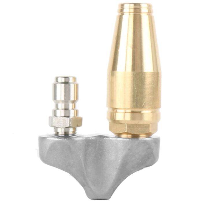 Cleaning Nozzle Reverse Turbo Nozzle with 3/8 Inch Quick Connect ...