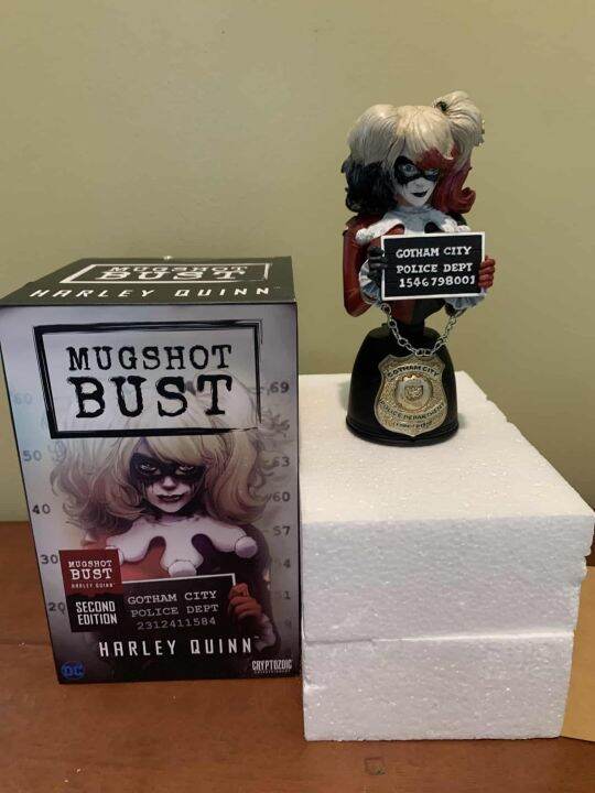 CRYPTOZOIC MUGSHOT BUST HARLEY QUINN LE 3000 | Lazada PH