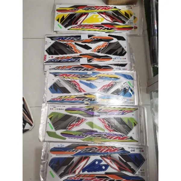motorcycle stickers ☏ DECALS NICE 125 / RS 125 ( MADE IN THAILAND ...