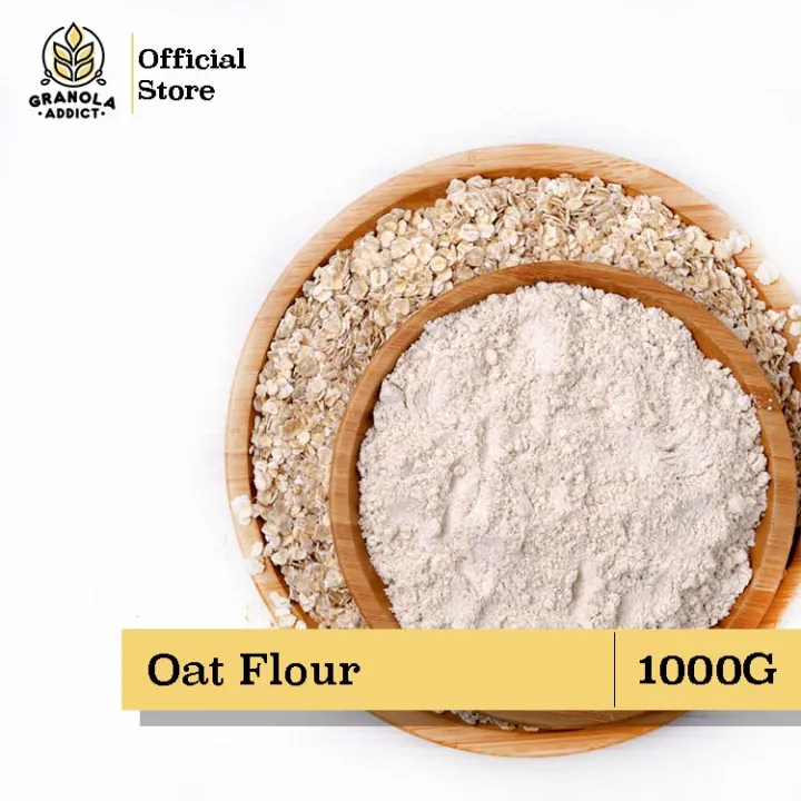 Granola Addict - Oat Flour / Tepung Gandum 1000G | Lazada Indonesia