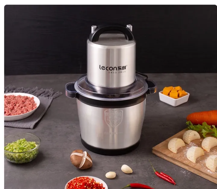 Lecon Electric meat grinder pengisar daging 6L 10L high-power ...