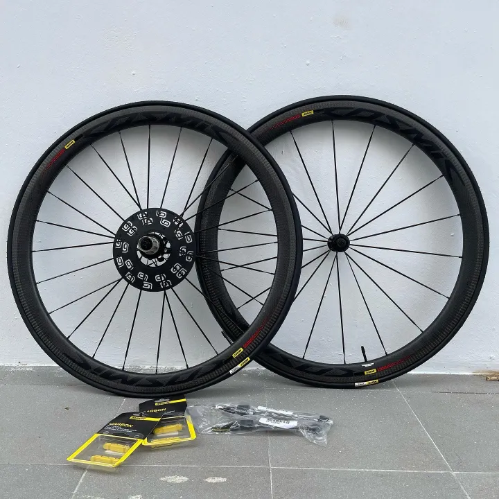 Wheelset Road Bike 700 Mavic Cosmic Pro Carbon SL C-Rims Wheelset | Lazada Indonesia