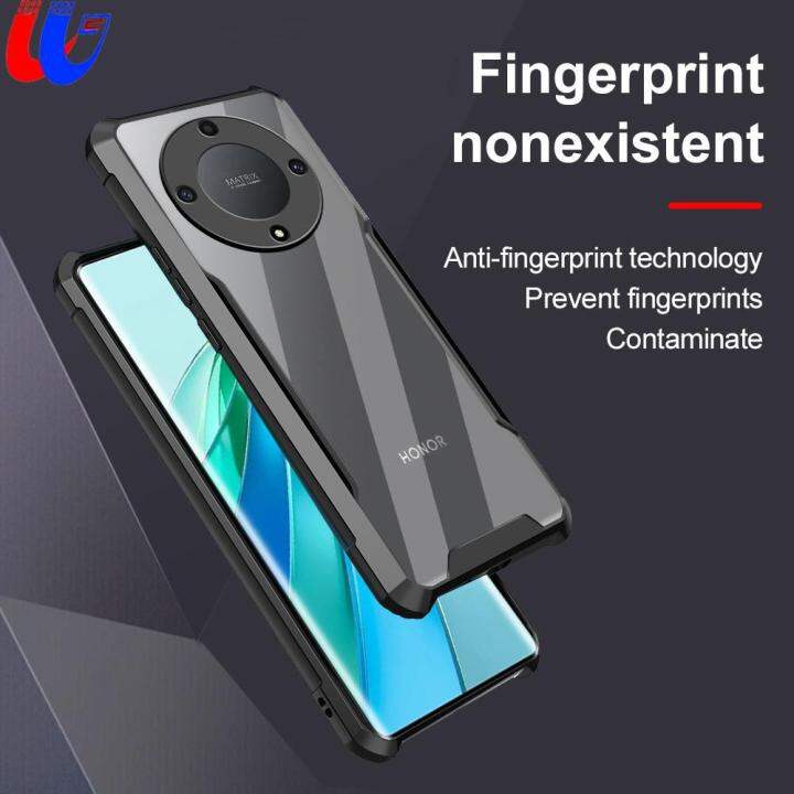 Honor X9A 5G Clear Acrylic Shockproof Case For Honor X9A 5G Honer Honar ...