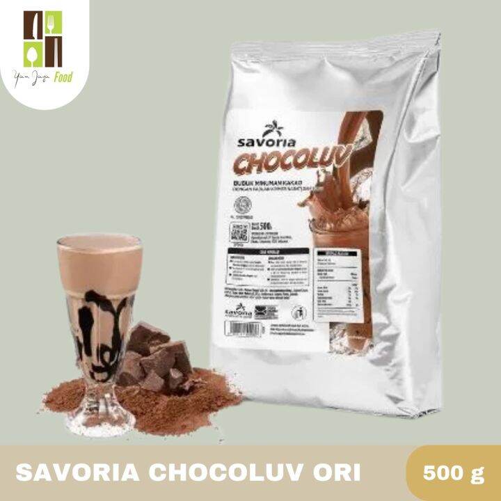 Savoria Chocoluv Minuman Bubuk Rasa Coklat Beverage [500g] | Lazada ...