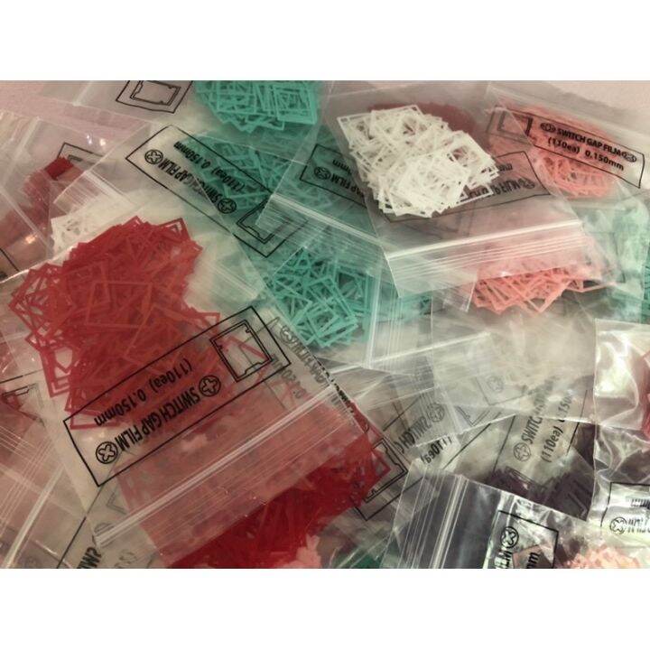 TX Switch Gap Films V2 for Mechanical Keyboard Switches (110 Pcs per ...