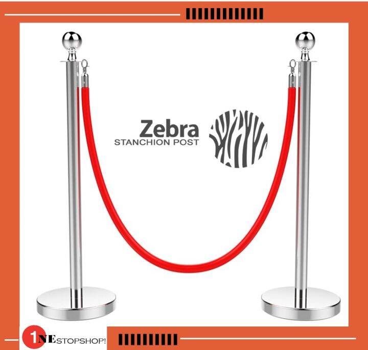 2Pcs Crowd control barrier , Ball post, Ball type stanchion post CROWD ...