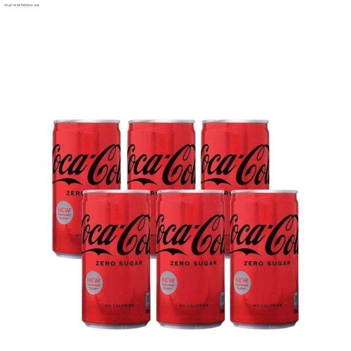 Coca-Cola Zero Sugar Mini Cans 180ml Multipack | Lazada PH