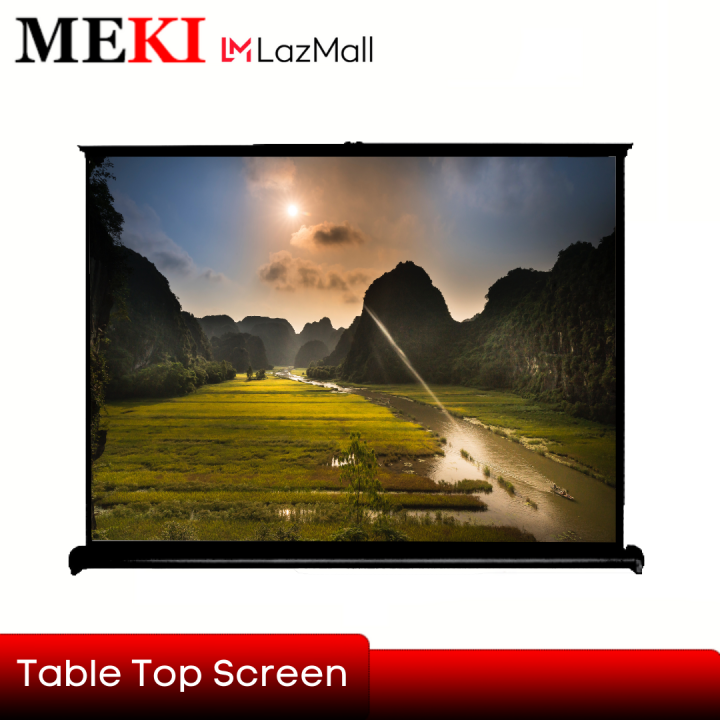 MEKI Table Top Projector Screen | Lazada