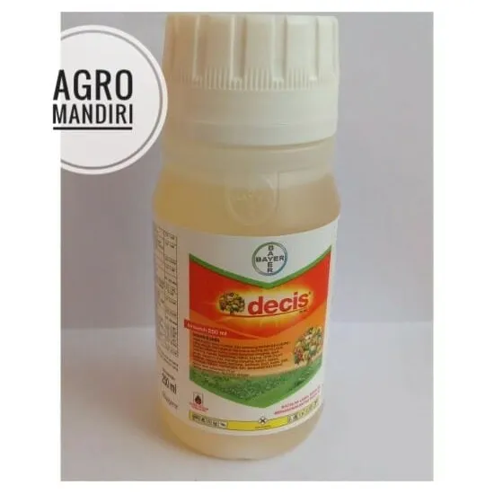 Decis 2.5 EC 250 ml Insektisida Basmi Hama Lalat, Kutu, Wereng, Trips ...