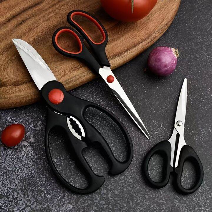 M&A PHC All Purpose Scissors Set Comfort-Grip Sturdy Scissors for ...